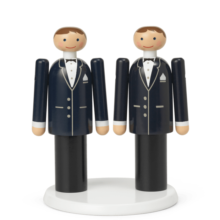 Kay Bojesen Mini Groom & Groom Set with Platform – Rosendahl Design ...